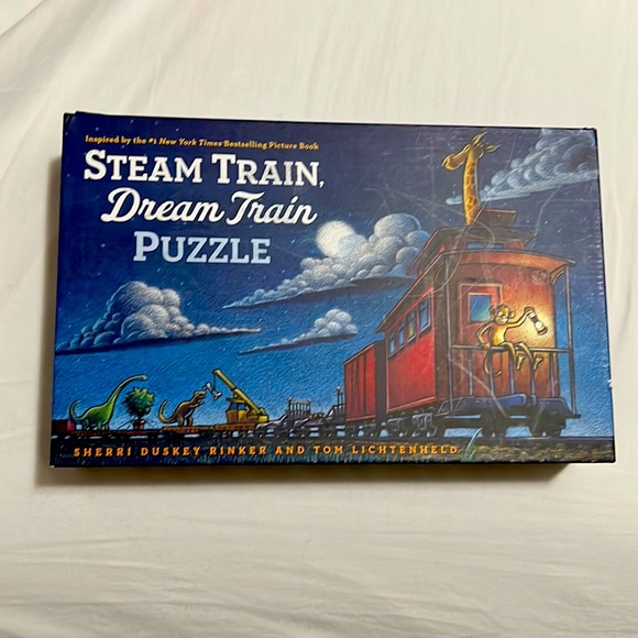 Chronicle Books | Toys | Steam Train Dream Train Puzzle | Poshmark